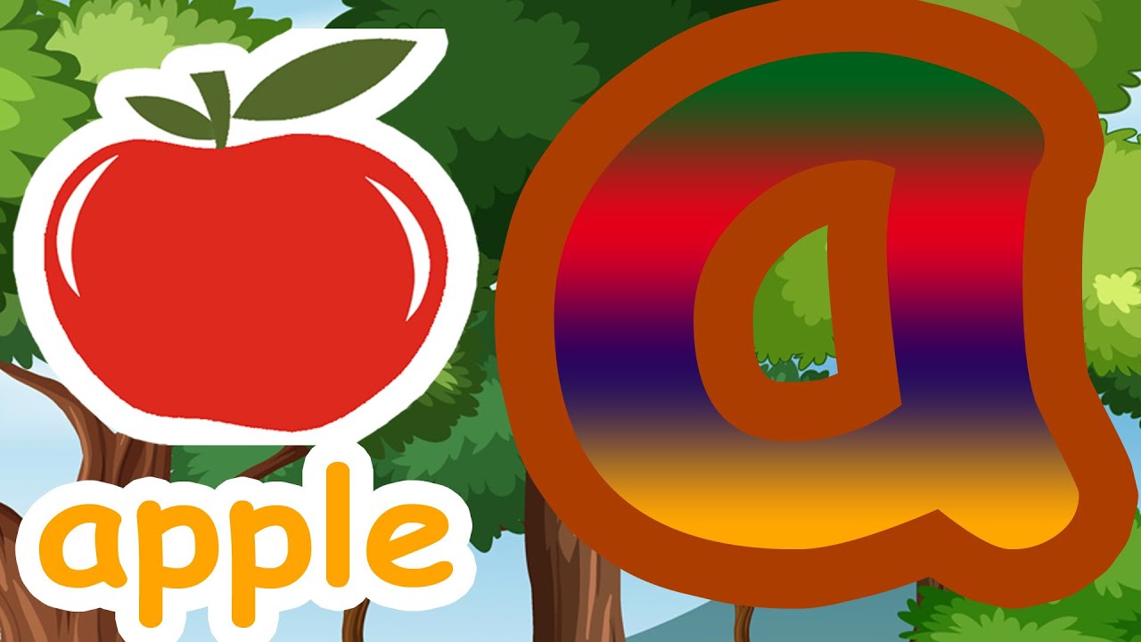 English alphabet | Learn Alphabet A to Z | Abc Apple Kids | A for Apple ...