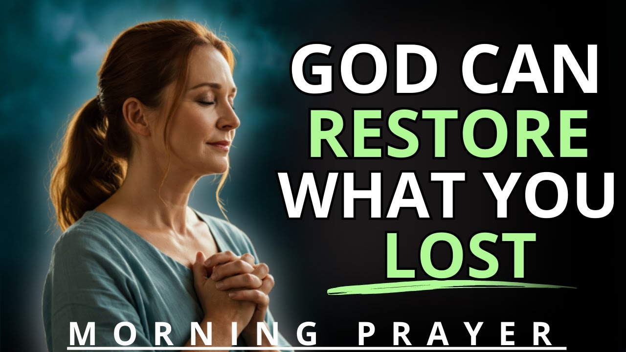 Thank You Lord — For Restoring What I Thought Was Gone | Powerful ...