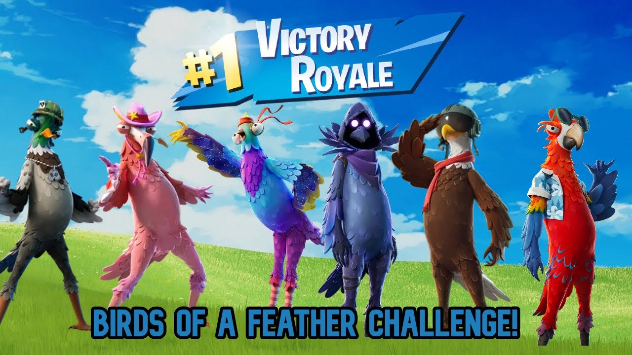 The *RANDOM* Birds Of A Feather Skins Challenge! - YouTube