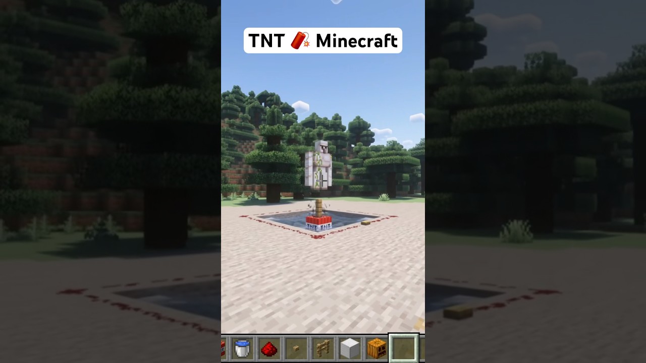 TNT 🧨 Minecraft #minecraft #minecraftbuildingtutorial #mcmycraft #shorts - YouTube