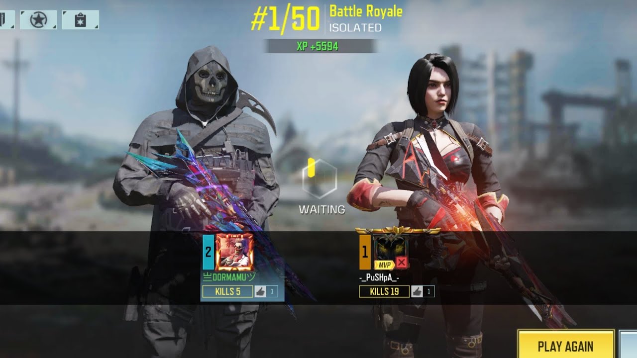 extreme battle royale match🔥👺 with Pushpa vau😂#codm #gameplay #like # ...