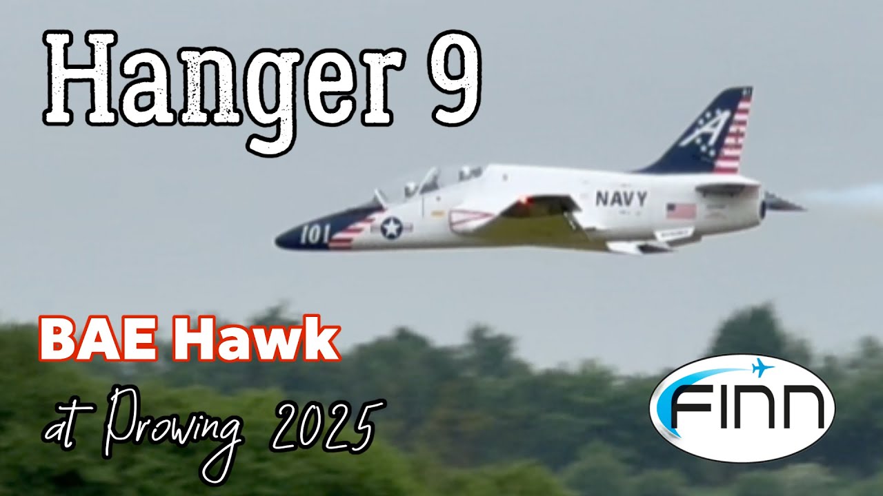Hanger 9 BAE Hawk at ProWing Germany 2025 - YouTube