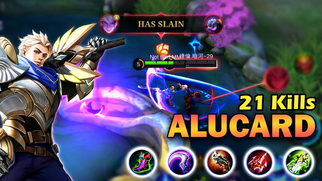 21 kills!! New Alucard Best Build 2023 | Alucard Gameplay 2023 - YouTube