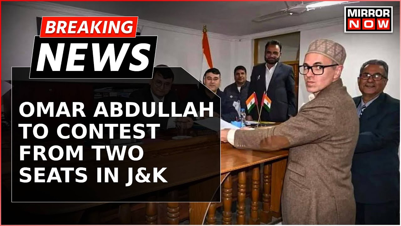 Breaking | J&K Polls: Omar Abdullah Files Nomination For Assembly ...