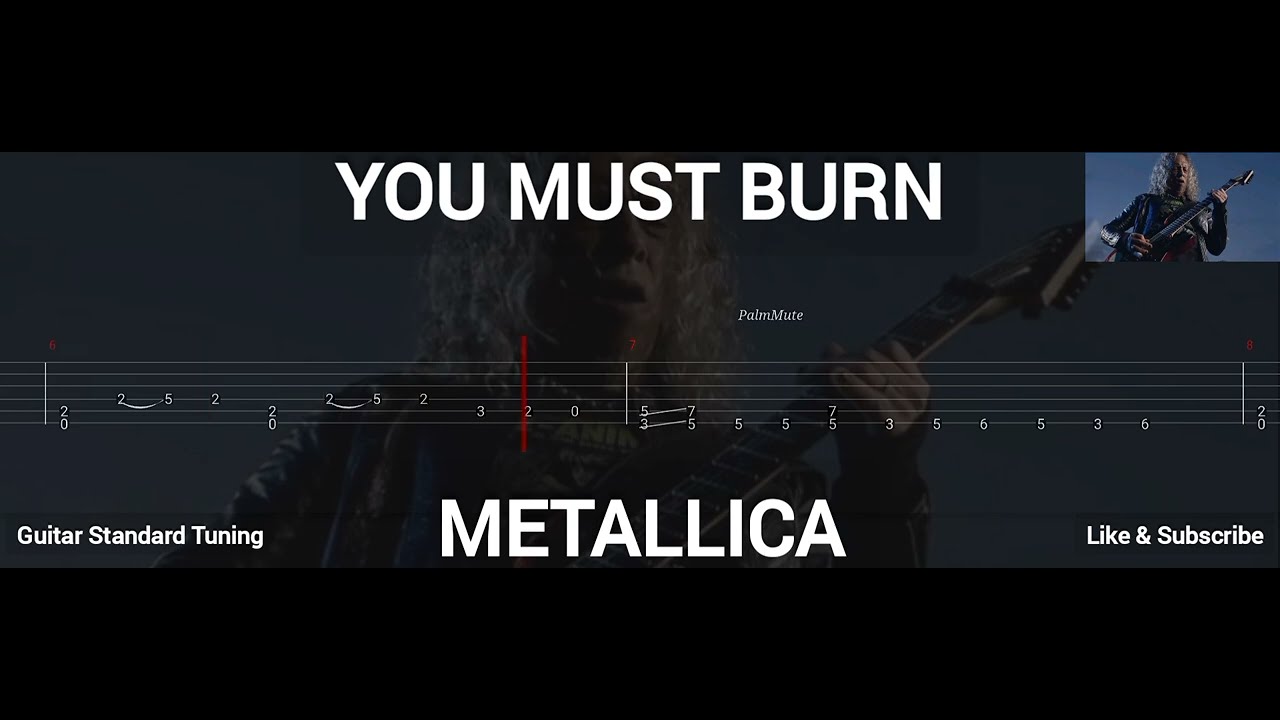 METALLICA - YOU MUST BURN ( TAB GUITAR ) - YouTube