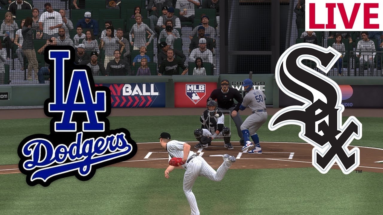 🔴LIVE Baseball 🔴 Los Angeles dodgers VS Chicago White Sox/ June 24/MLB ...