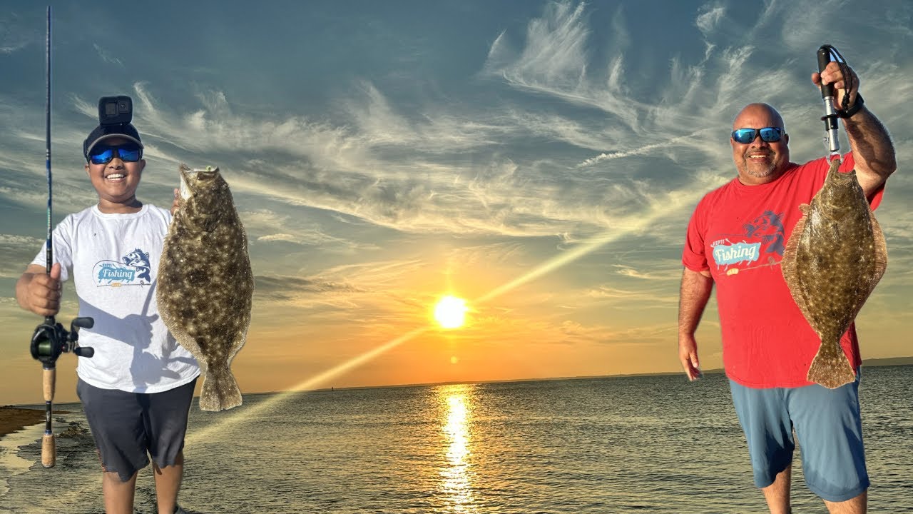 Surf Fishing for Fluke and Flounder! Best Tips and Techniques! #fishing ...