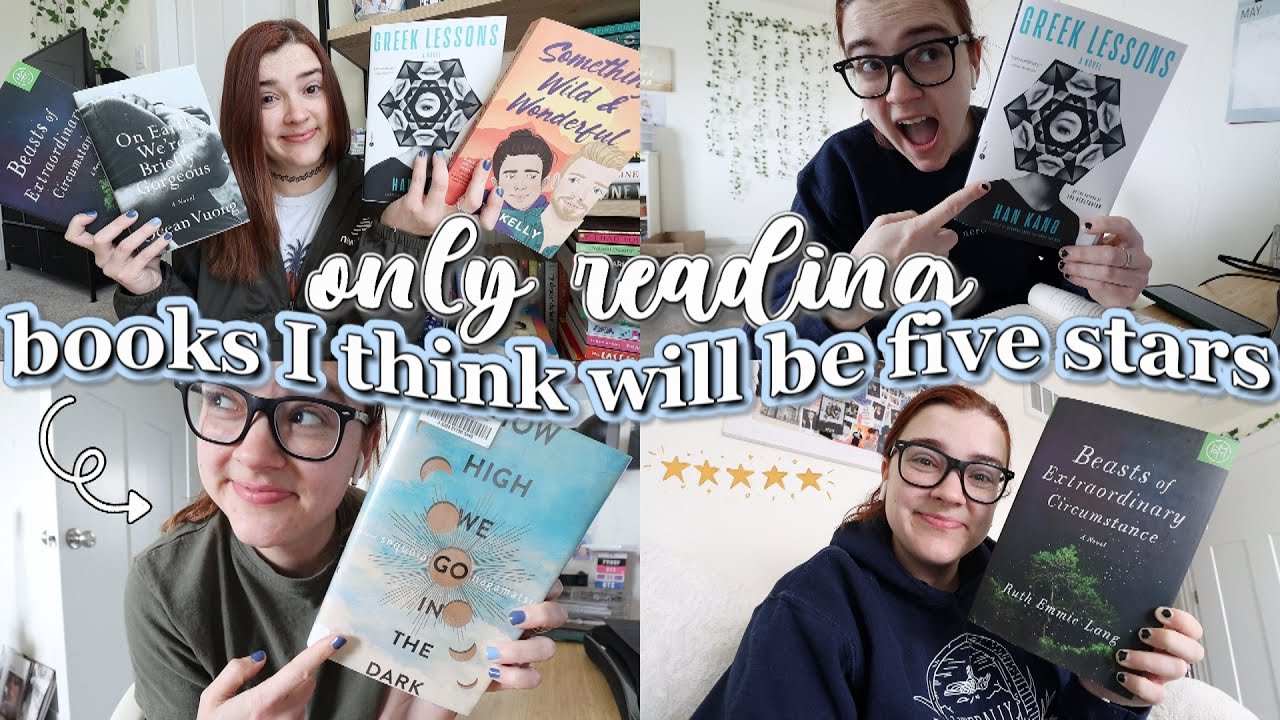 reading 5 books I think will be 5 stars... but were they??? 🤔 [reading ...