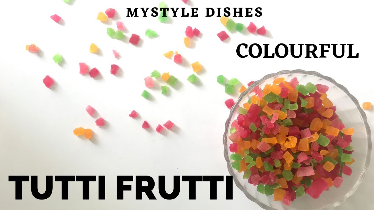 how to make tutti frutti | tutti frutti with watermelon | homemade ...