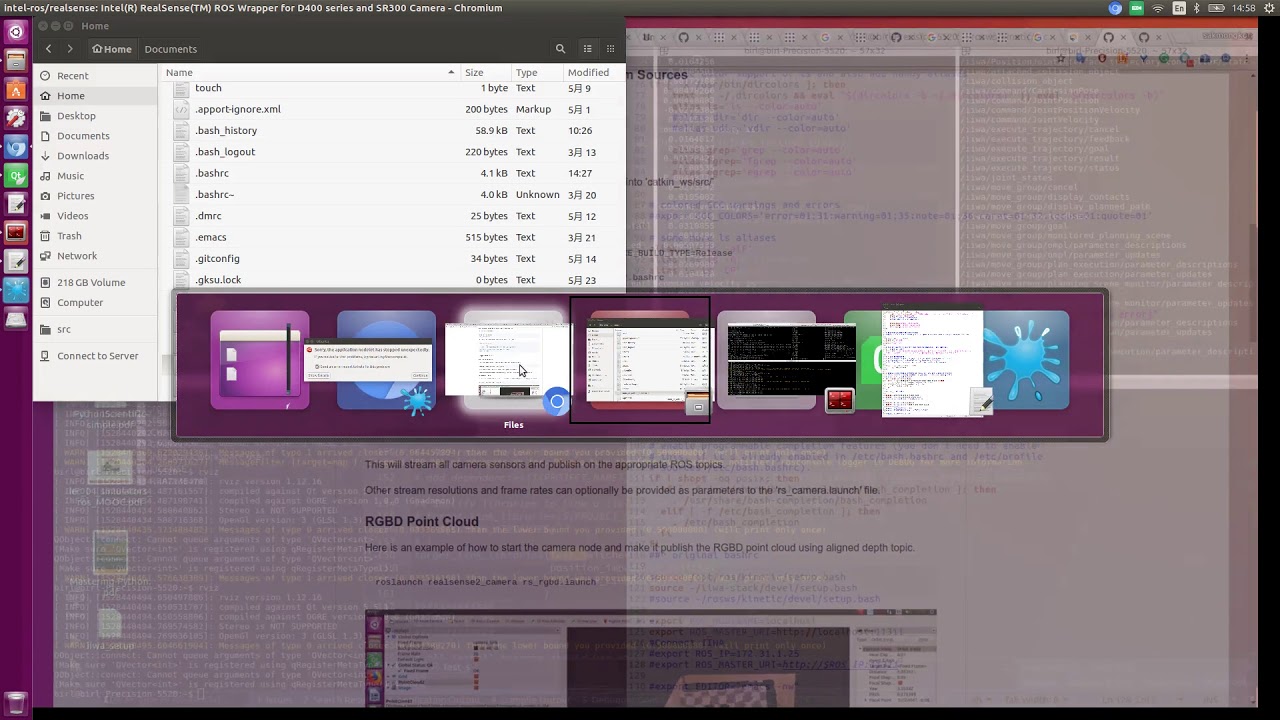 xtion launch ros openni - YouTube
