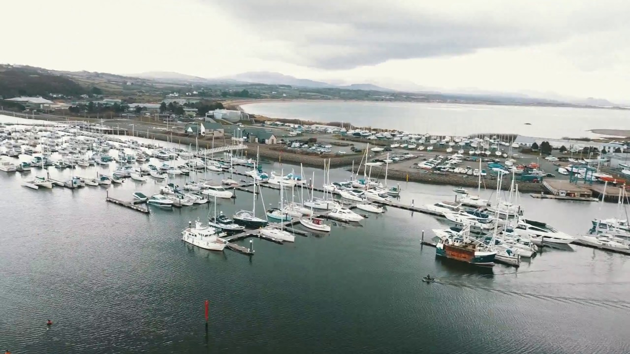 Pwllheli Beach / Hafan Pwllheli Marina - YouTube