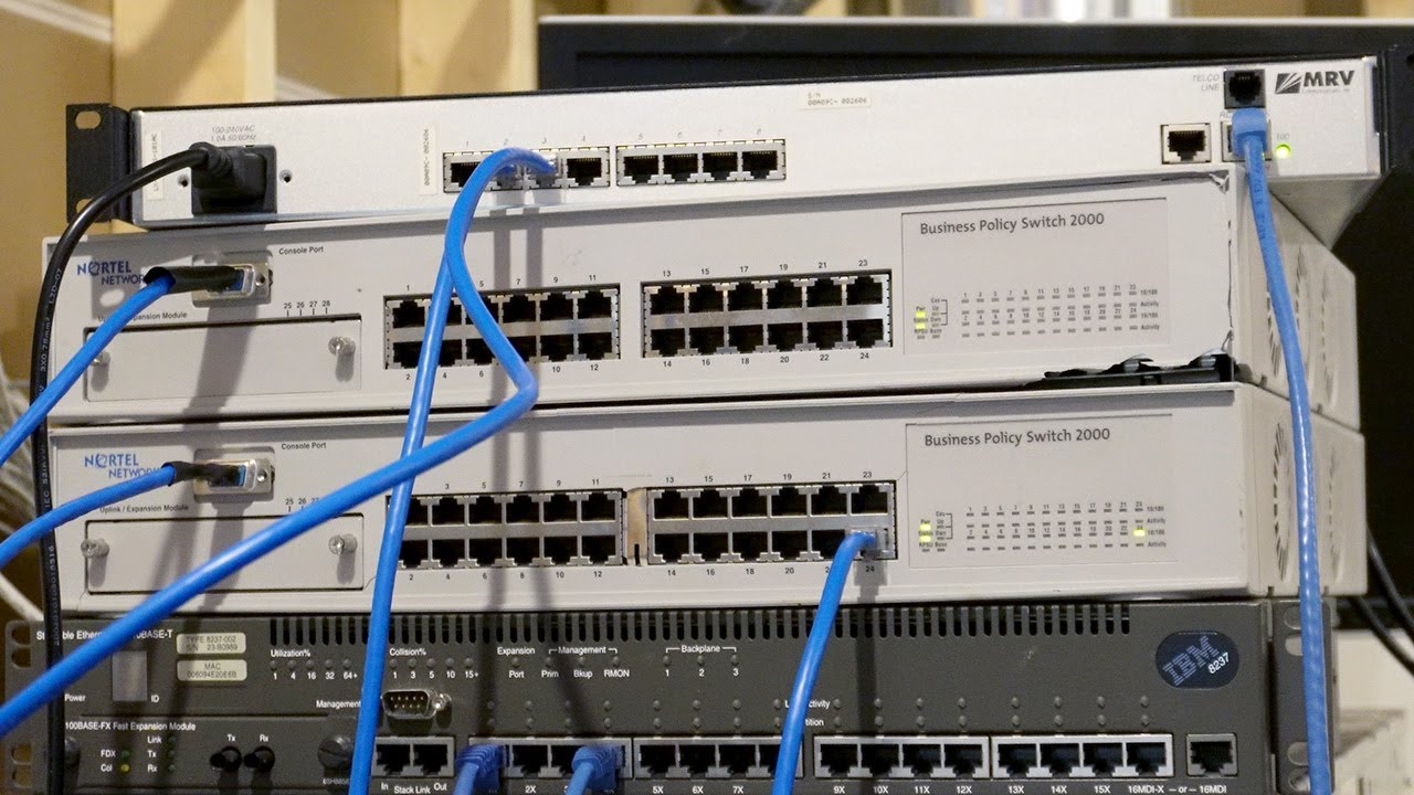 Nortel Networks Stackable Switches - YouTube