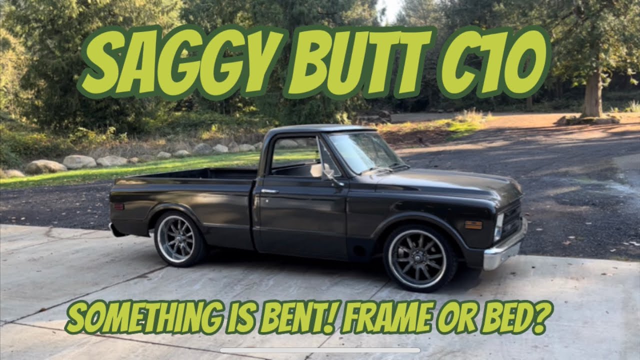 Turbo C10 gets its saggy butt fixed common Chevy bed sag/tilt/lean NOT ...