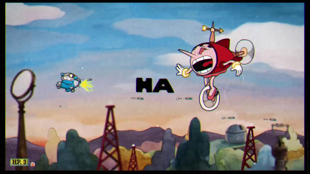 Cuphead-The flying Lady - YouTube