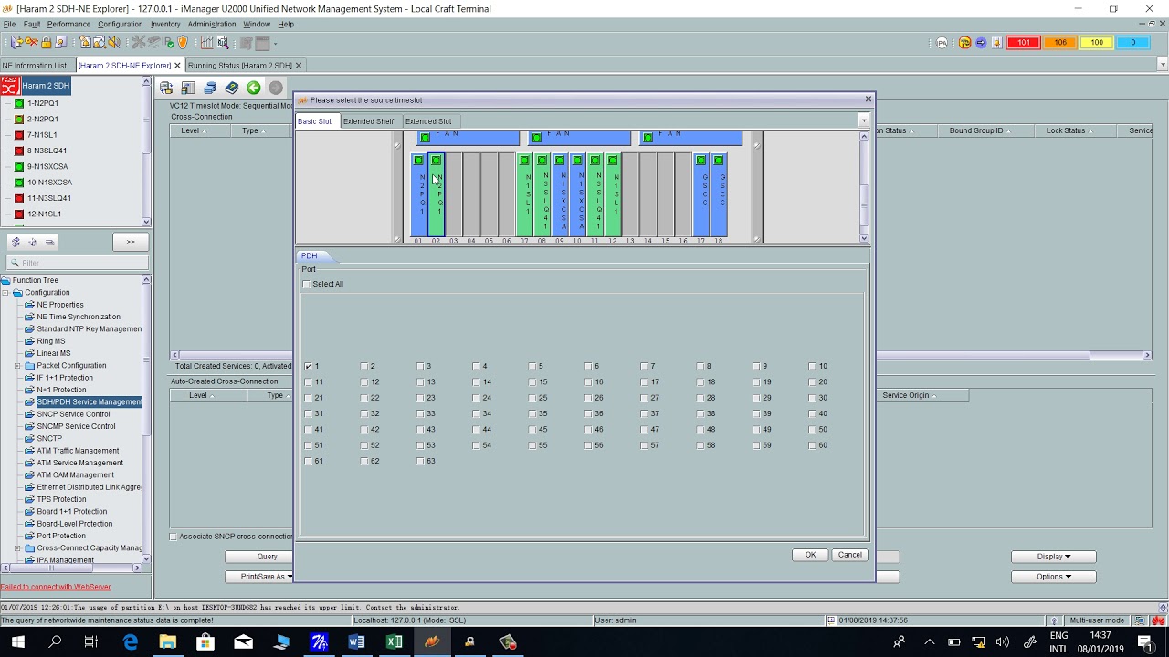 OSN 3500 CONFIGURATION 2 (Circut configuration) - YouTube
