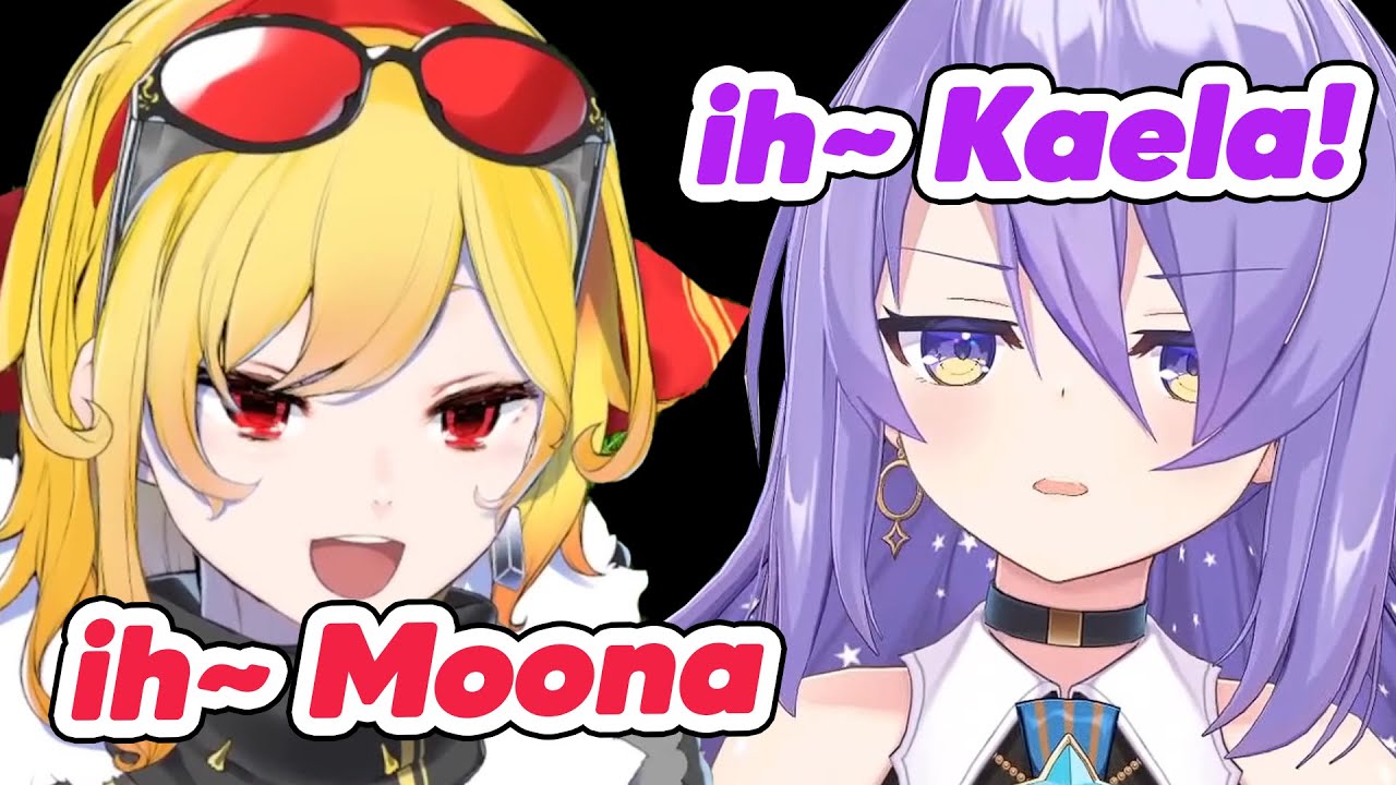 Perbandingan "ih~" Kaela dan Moona - YouTube