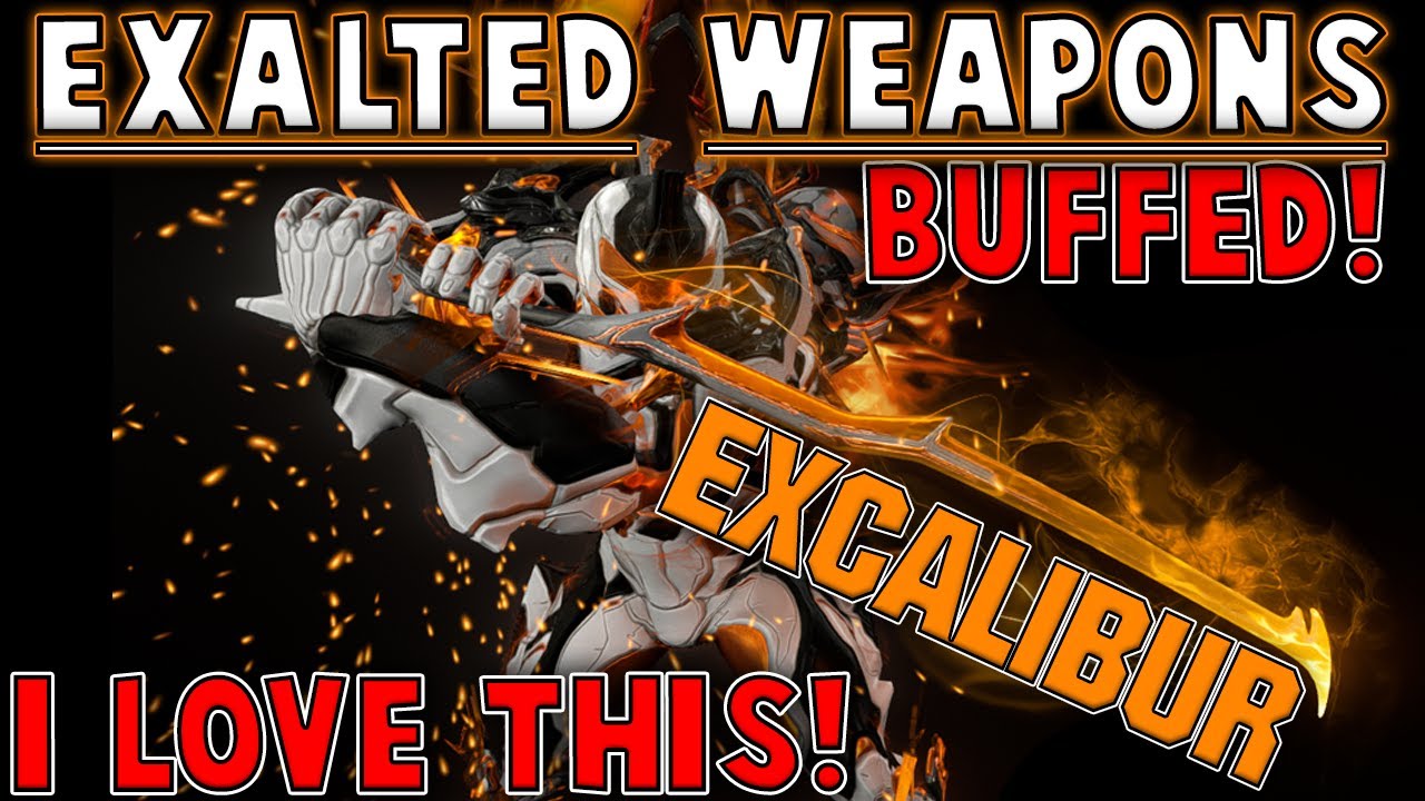 Exalted Weapons are BROKEN NOW! ONE VIDEO FOR ALL! Excalibur, Titania ...