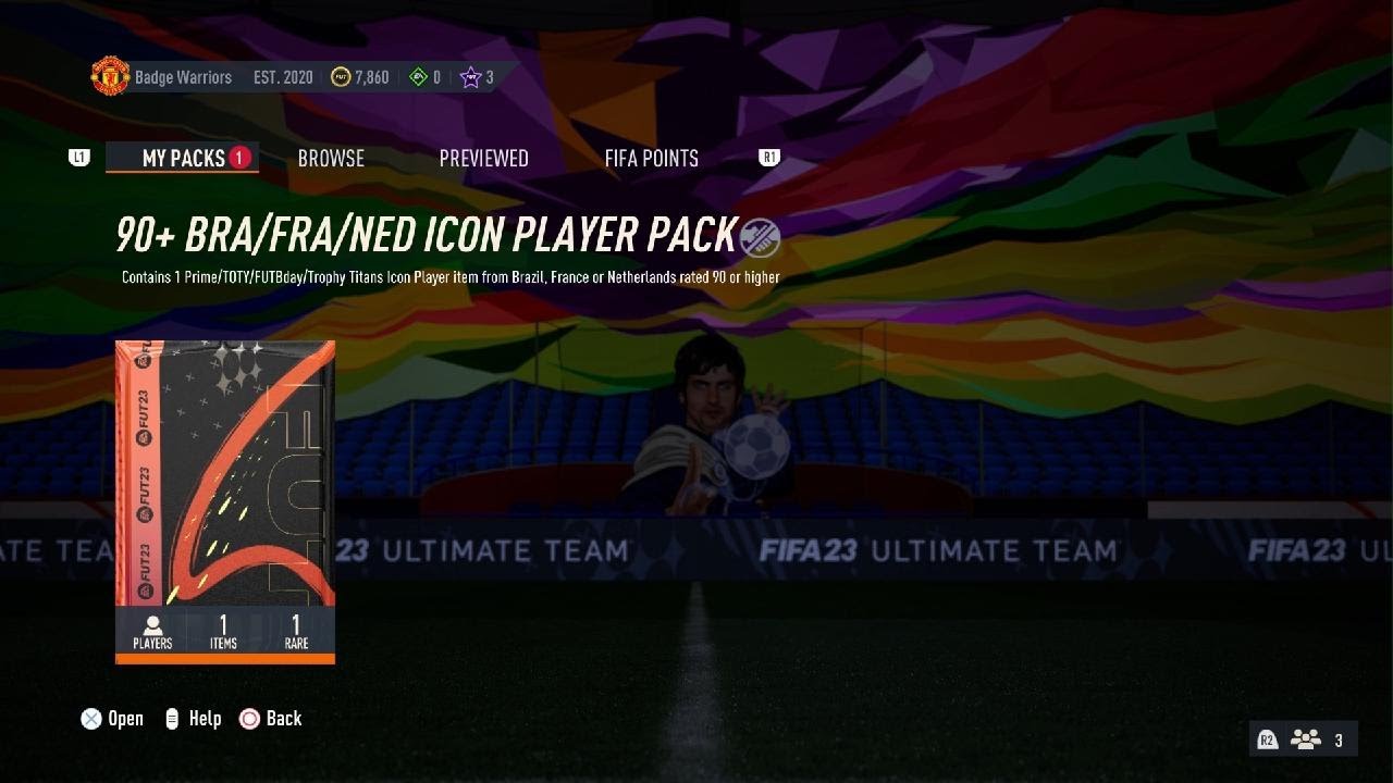 another 90+ BRA , NED or FRA ICON PACK - FIFA 23 - YouTube