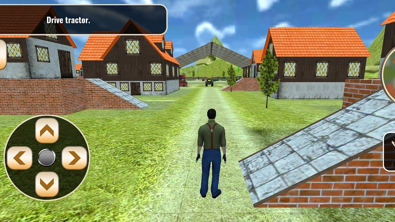 Real Tractor Driving Farm Game #18 - YouTube