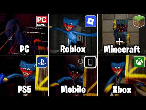 ALL Poppy Playtime Death Scenes Comparison 😱 | Poppy Playtime Full Comparison