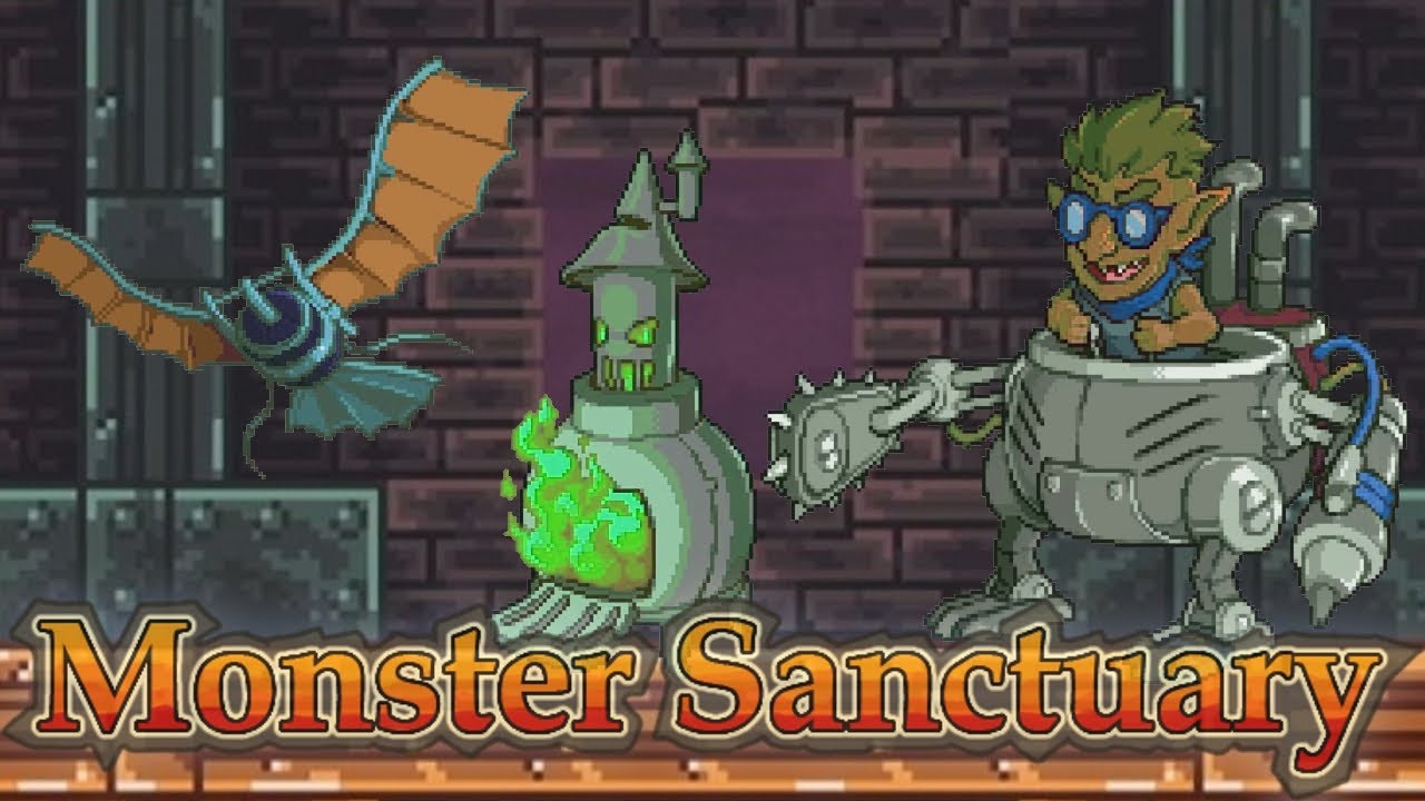 Monster Sanctuary🐣32 - Construct Champions - YouTube