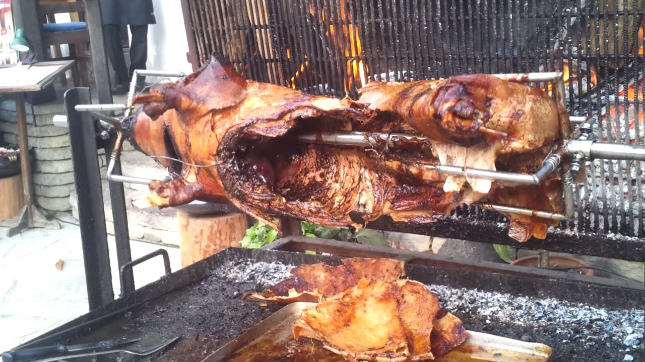 Best pork sekuwa in nepal /Pokhara outside of the sekuwa corner showing ...