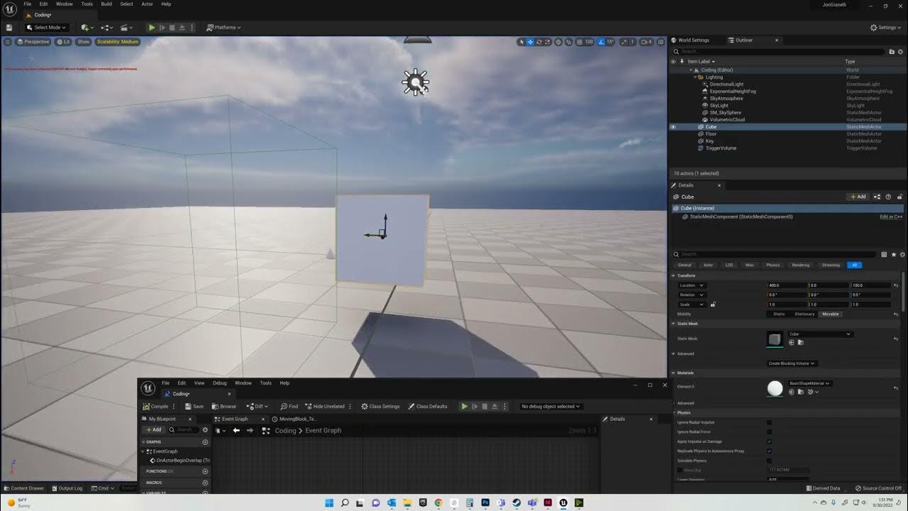 UE5 Introduction to Functions and Variables - YouTube