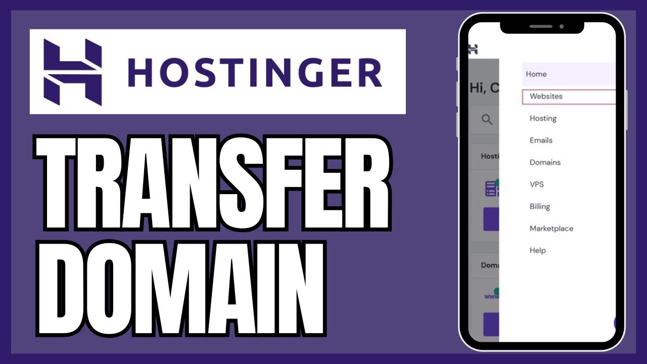 How to Transfer Domain in Hostinger 2025? - YouTube