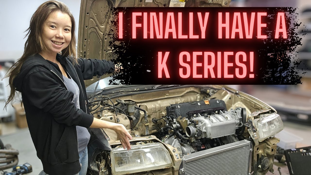 K Series Install // Short Video, Lot's of Progress - YouTube