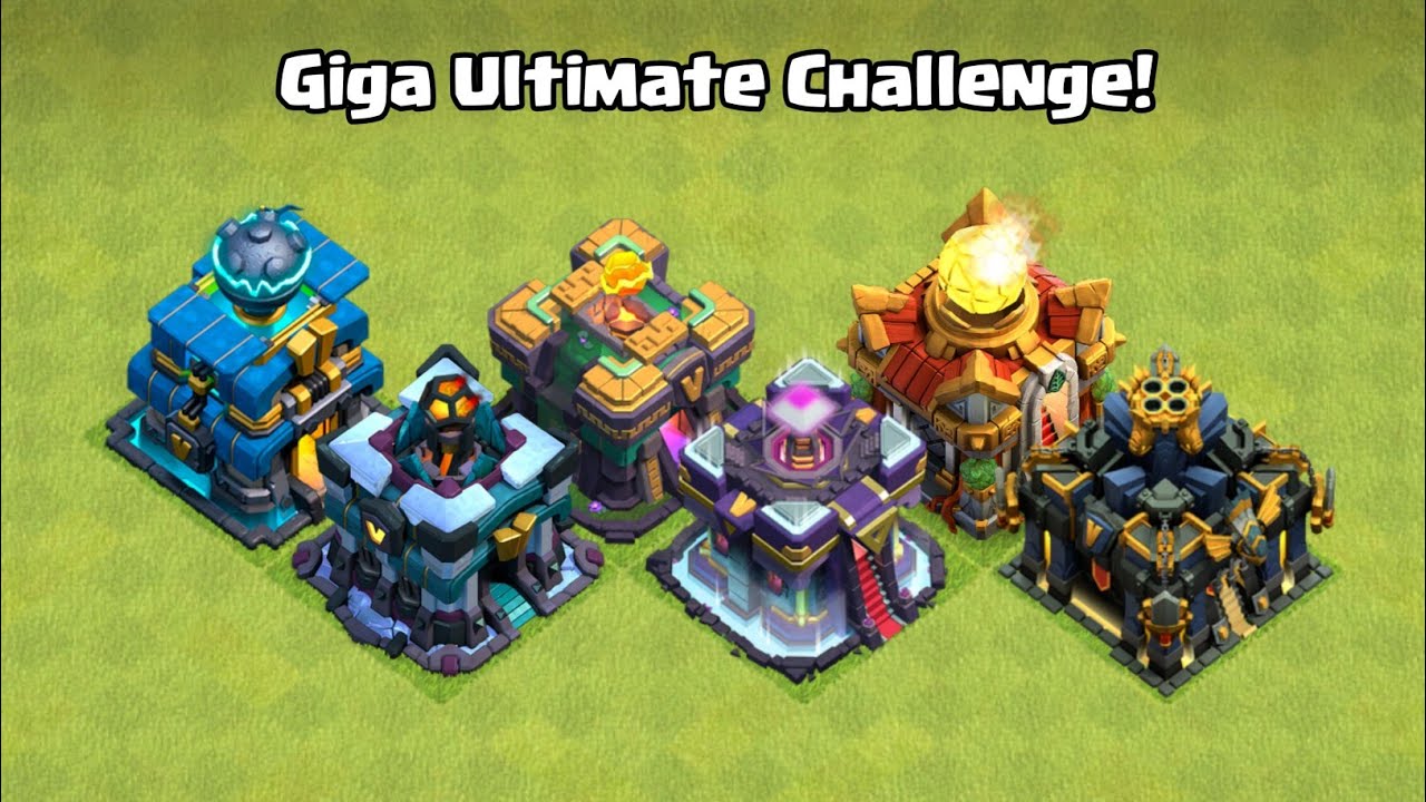 Giga Defense Challenge of Th 12,13,14,15,16 and Th 17 - Clash of Clans ...