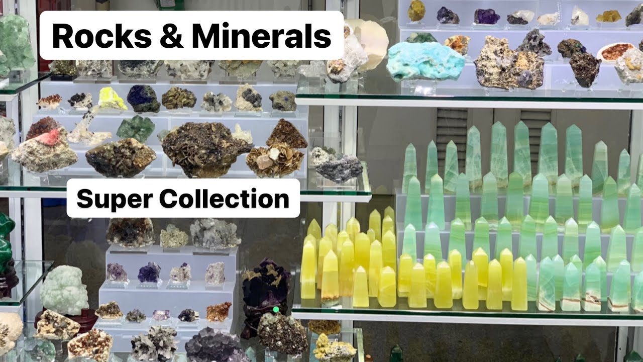 WOW Amazing Rocks & Minerals Store /Rare Collection Of Specimens # ...