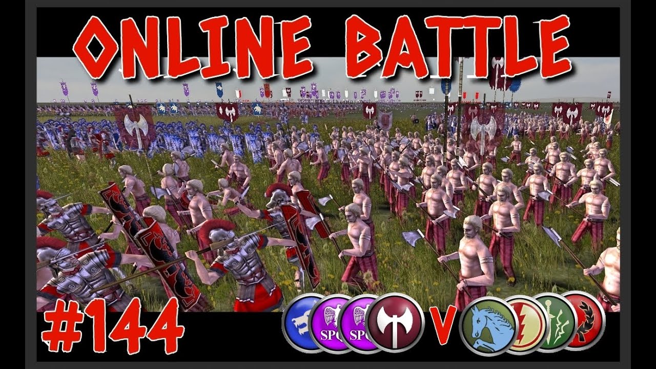 Rome Total War - Online Battle #144 “Divide and Conquer!” - YouTube