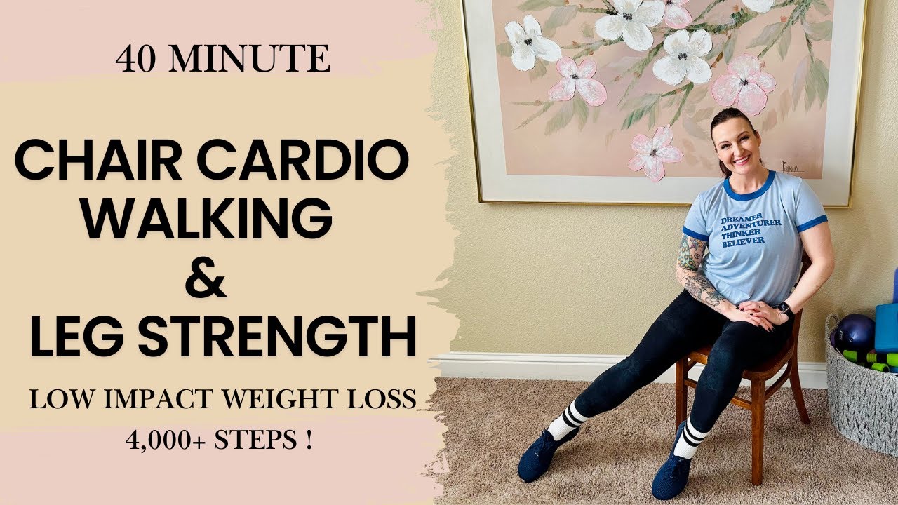 40-MINUTE SEATED WALKING WORKOUT: Leg Strength, Foot & Ankle Exercises ...