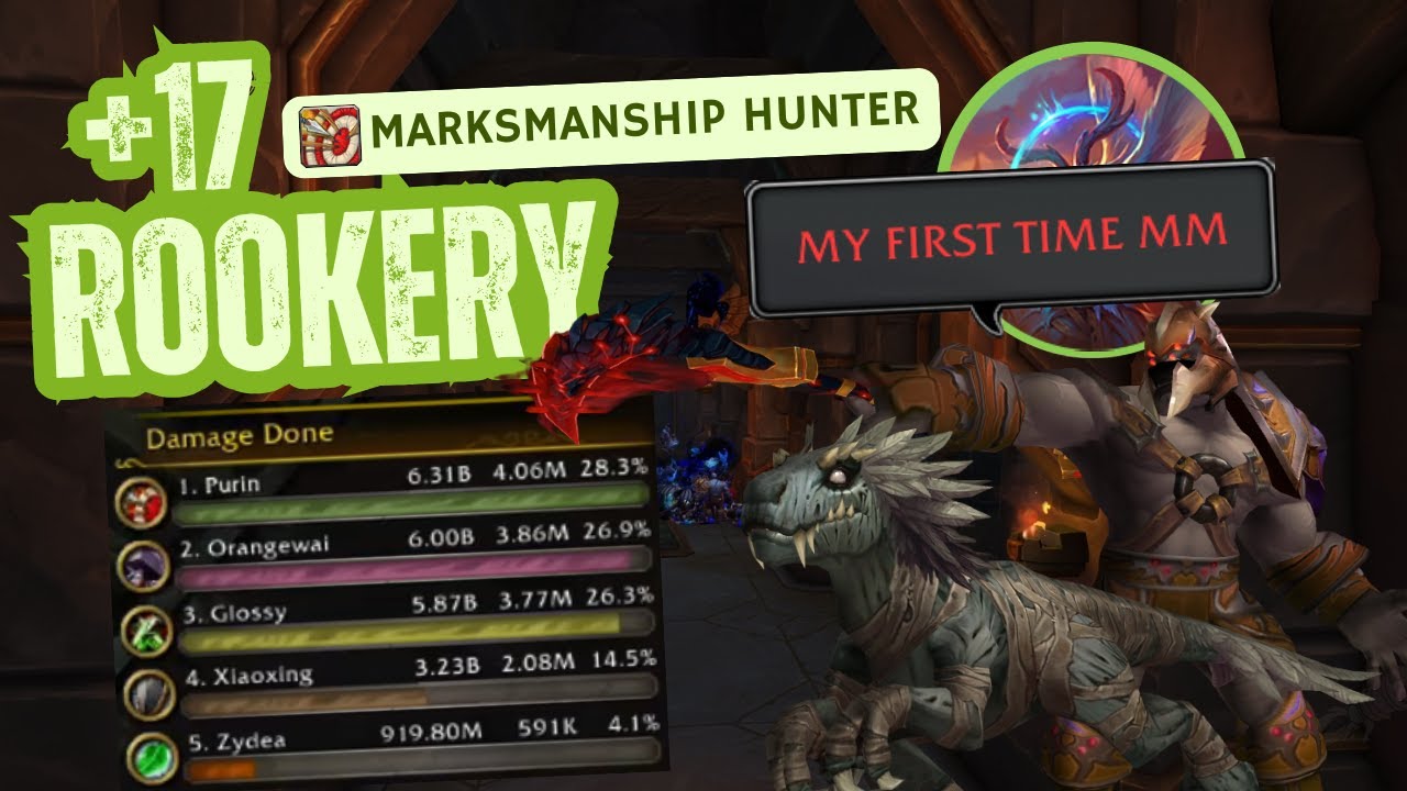 +17 The Rookery | Marksmanship Hunter | Sentinel - YouTube