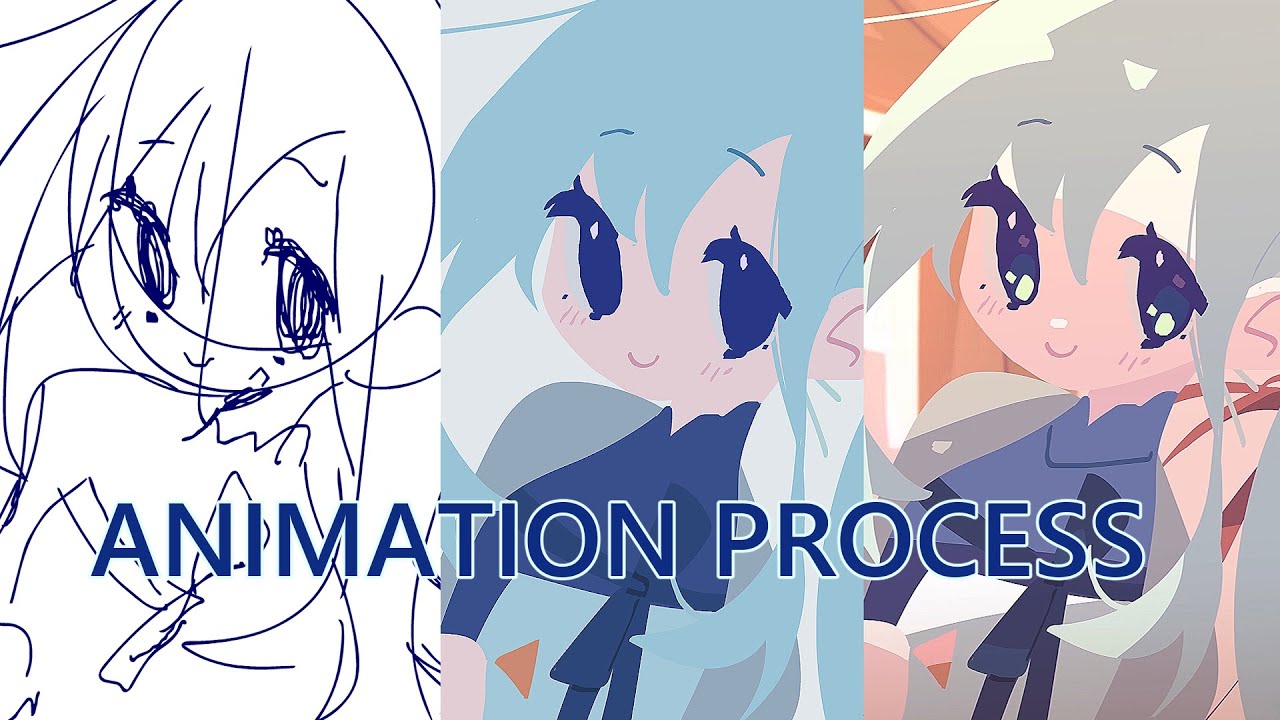 Amelia【Animation Process Video】 - YouTube