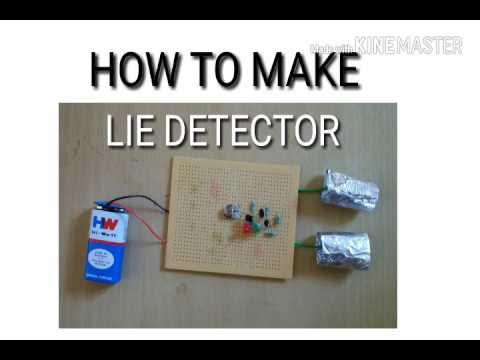 How to make lie detector - YouTube