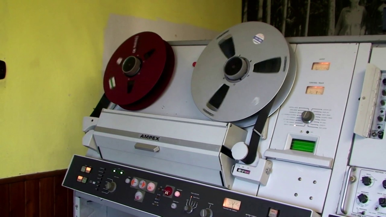 Ampex VR-2000 část 8 - testování jednotky EDITEC - YouTube