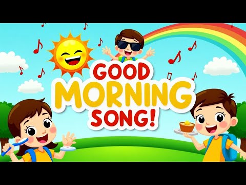 Good Morning Song for kids | Sing, Smile & Start the Day | Nursery ...