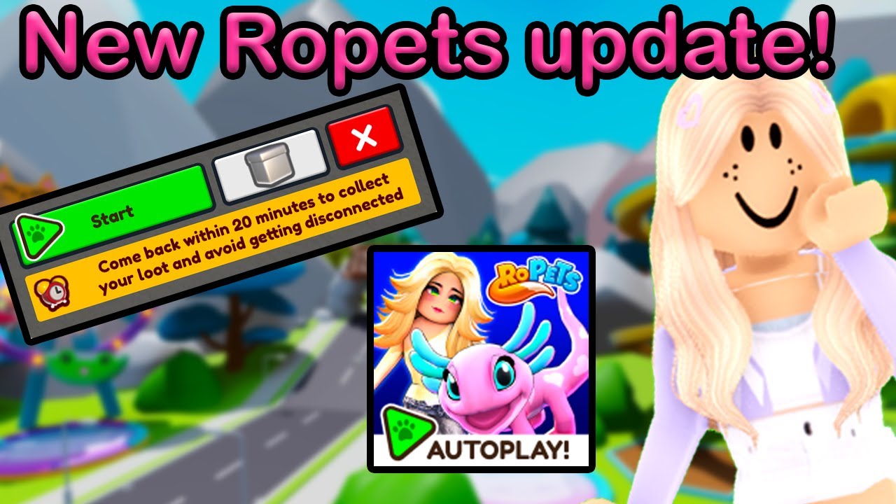 New Autoplay feature in ROPETS! New Ropets Update - YouTube
