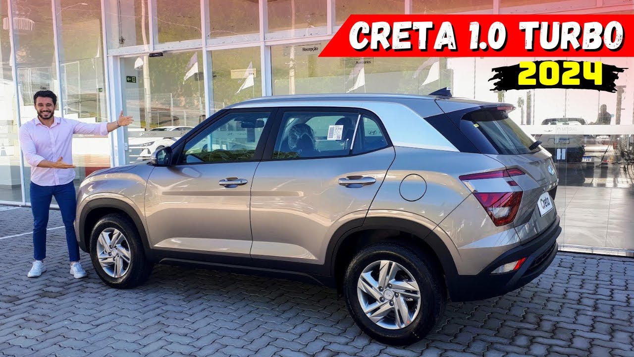 Novo CRETA 2024 versão mais barata Avaliação, Test Drive e Preço - YouTube
