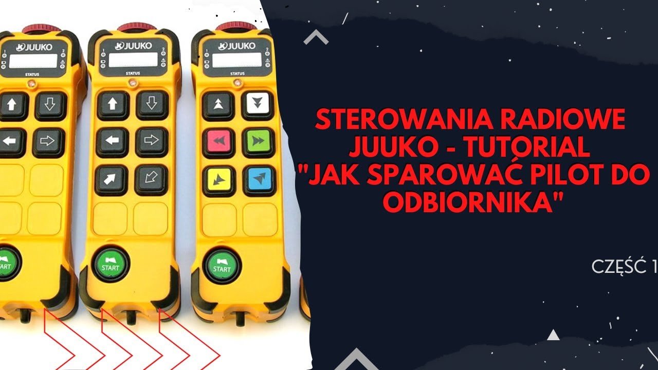 sterowania radiowe Juuko - Tutorial "jak sparować pilot do odbiornika ...