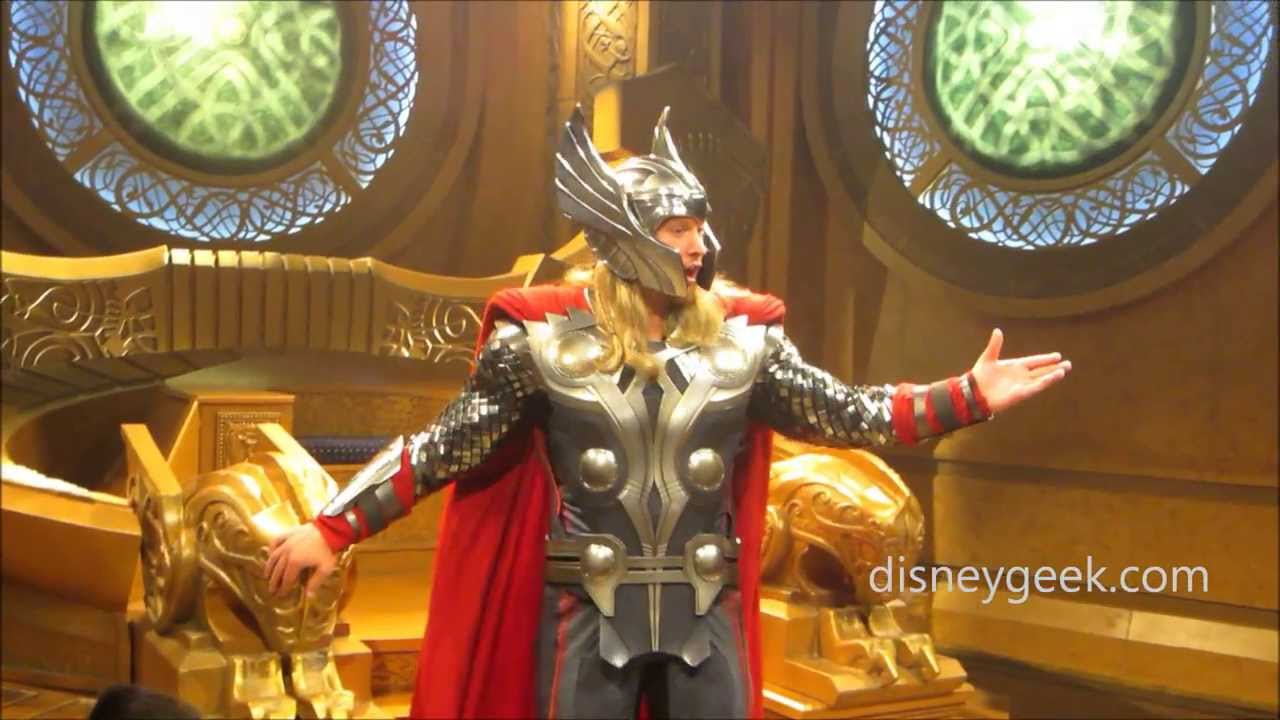 Disneyland: Thor: Treasures of Asgard @ Innoventions - YouTube