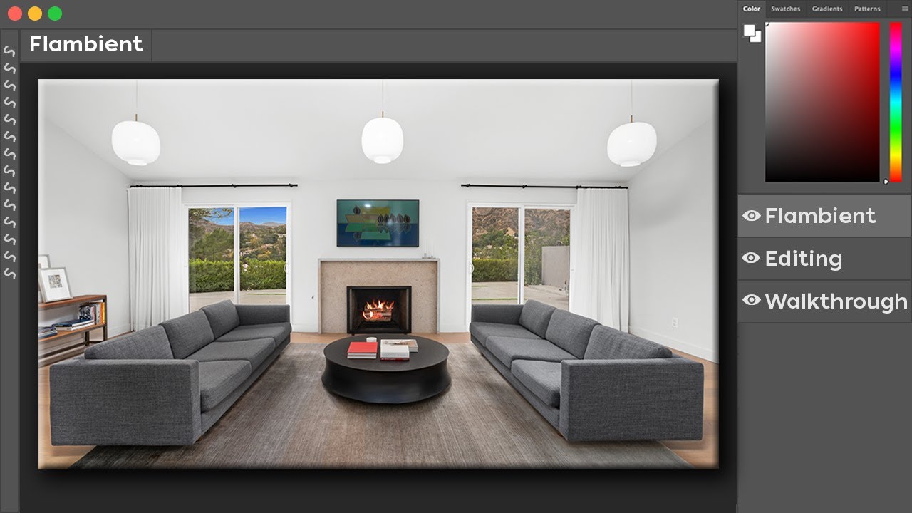 Editing Flambient Real Estate Photos | Live Walkthrough - YouTube