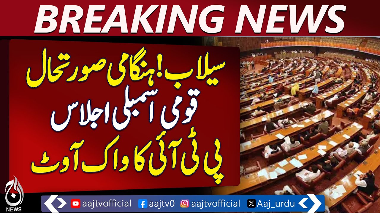 PTI Protest Outside Parliament | Gohar Leads Rally | Flood Emergency in ...