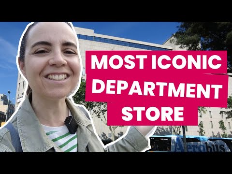 Visiting the MOST ICONIC DEPARTMENT STORE 🛍️ in BARCELONA 😲