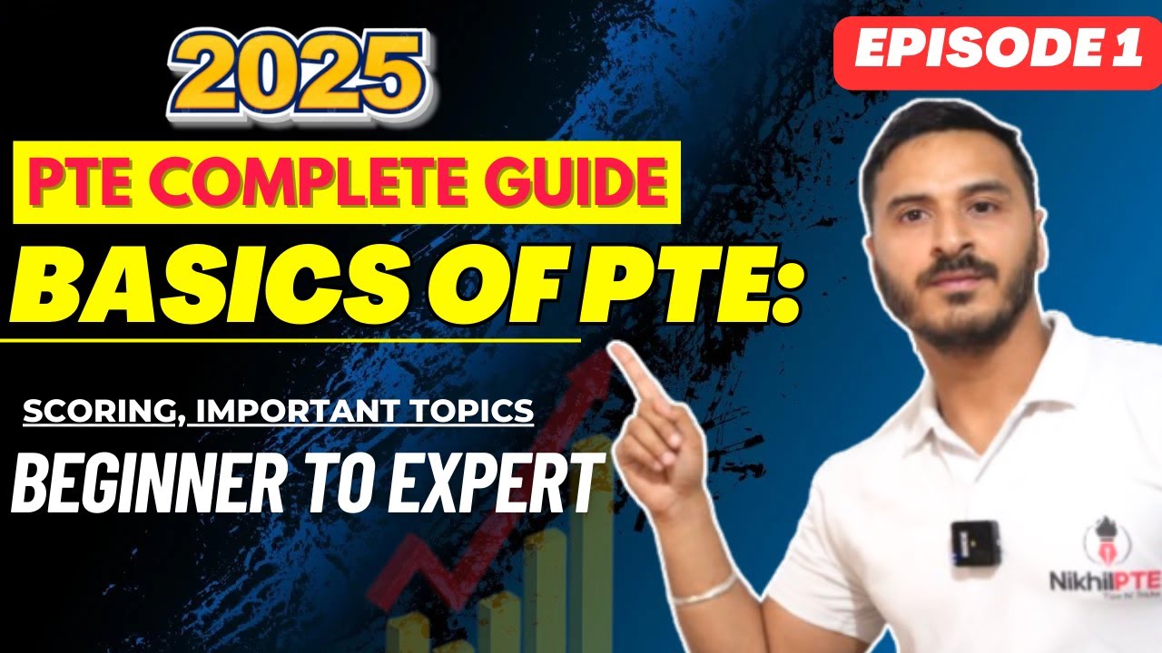[ EPISODE 1/15 ] A COMPLETE GUIDE TO PASS PTE IN 2025 || HINDI II PTE ...