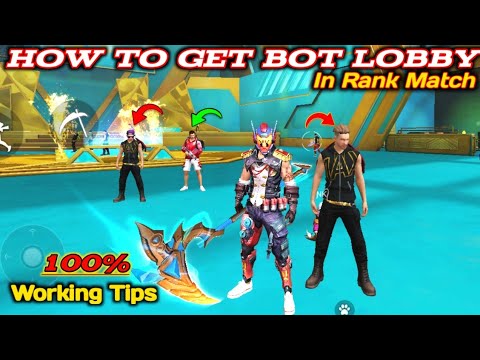Noob Lobby Glitch⚡How To Get Bot Lobby In Free Fire⚡Rank Push Glitch In ...