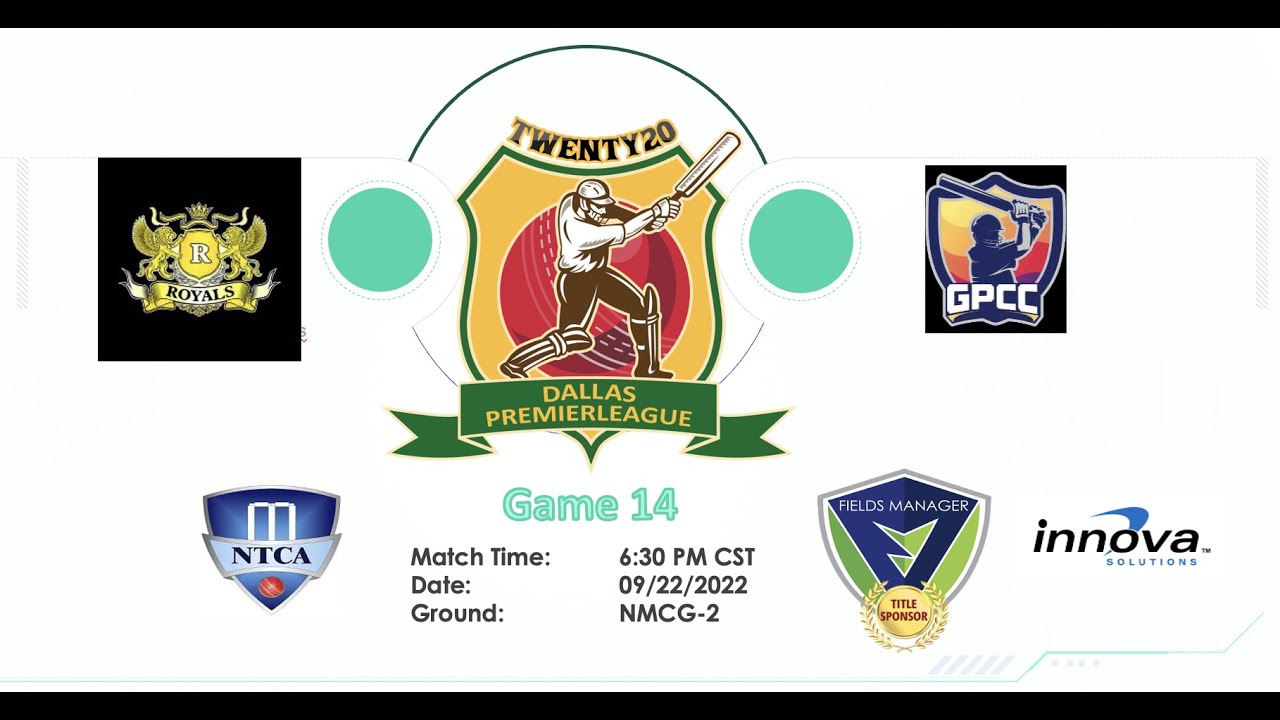 DPL 2022 Game 14 : NDCC Royals vs. GPCC - YouTube