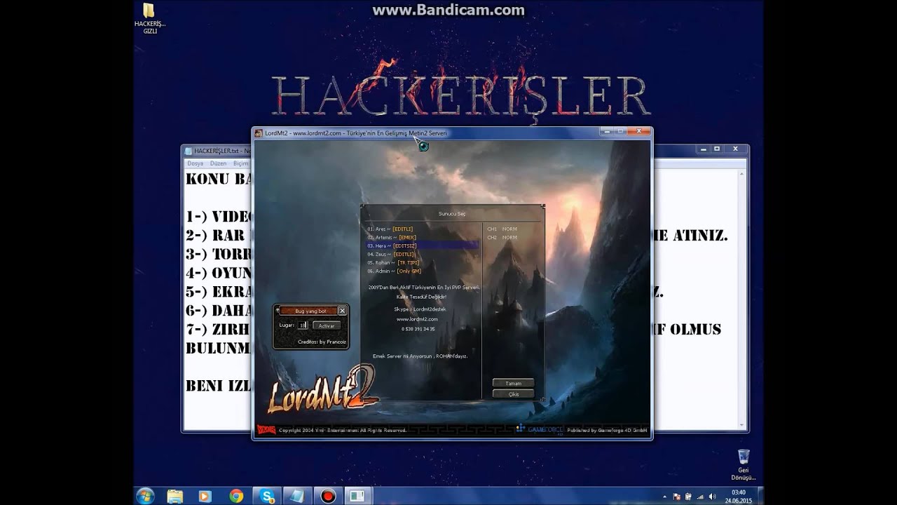 METİN2 YANG HİLESİ 2016 YANG HACK GÜNCELL - YouTube