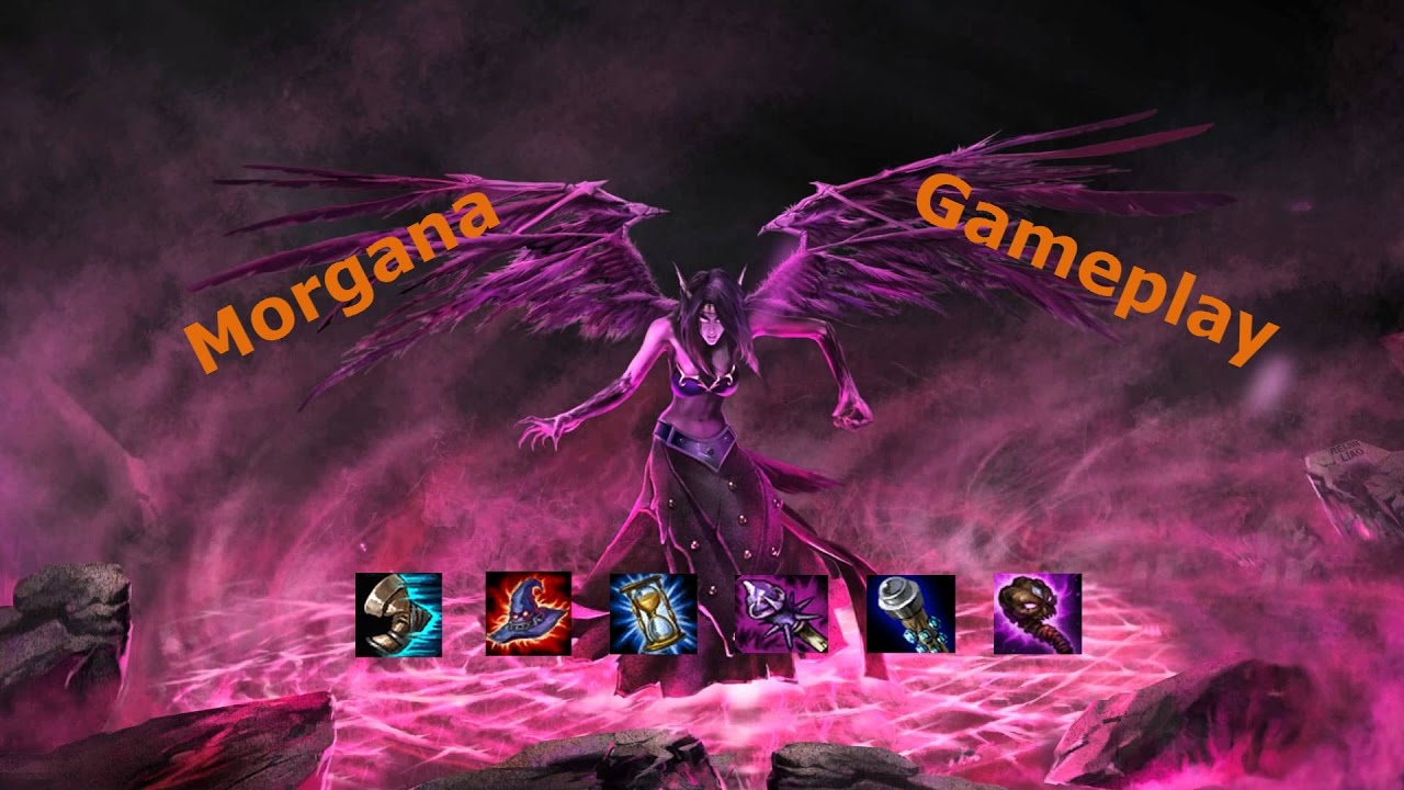 Second ranked Game - Morgana Mid Gameplay Carry - YouTube